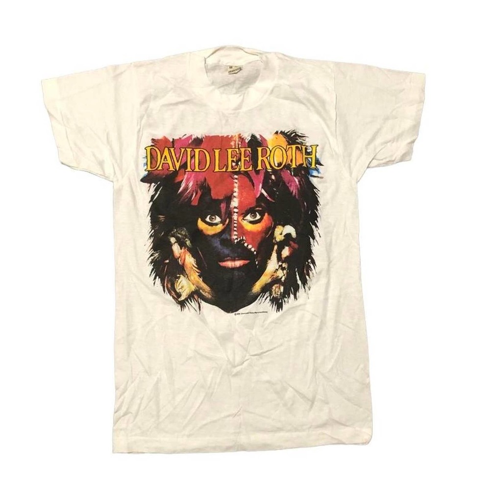 Vintage David Lee Roth World Tour T-Shirt - Gem